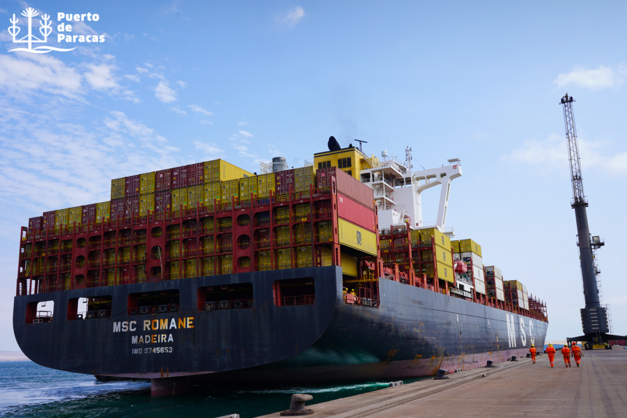 PUERTO DE PARACAS DIÓ INICIO A LA TEMPORADA CON EL EMBARQUE DE LOS ...